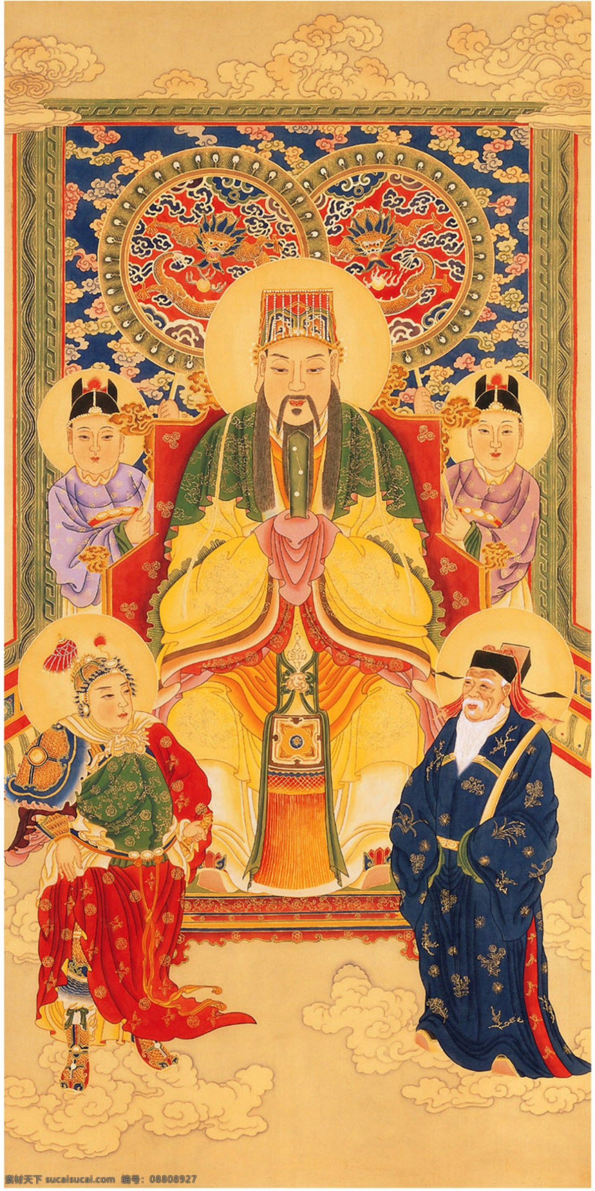 道教神像素材图片下载 素材编号08808927 素材天下图库
