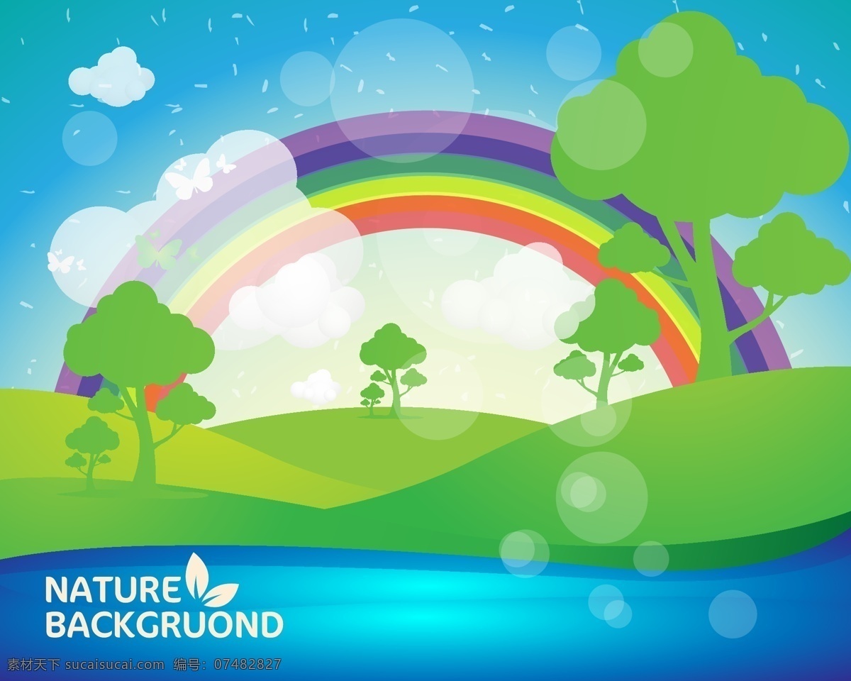 雨后的彩虹素材图片下载-素材编号07482827-素材天下图库