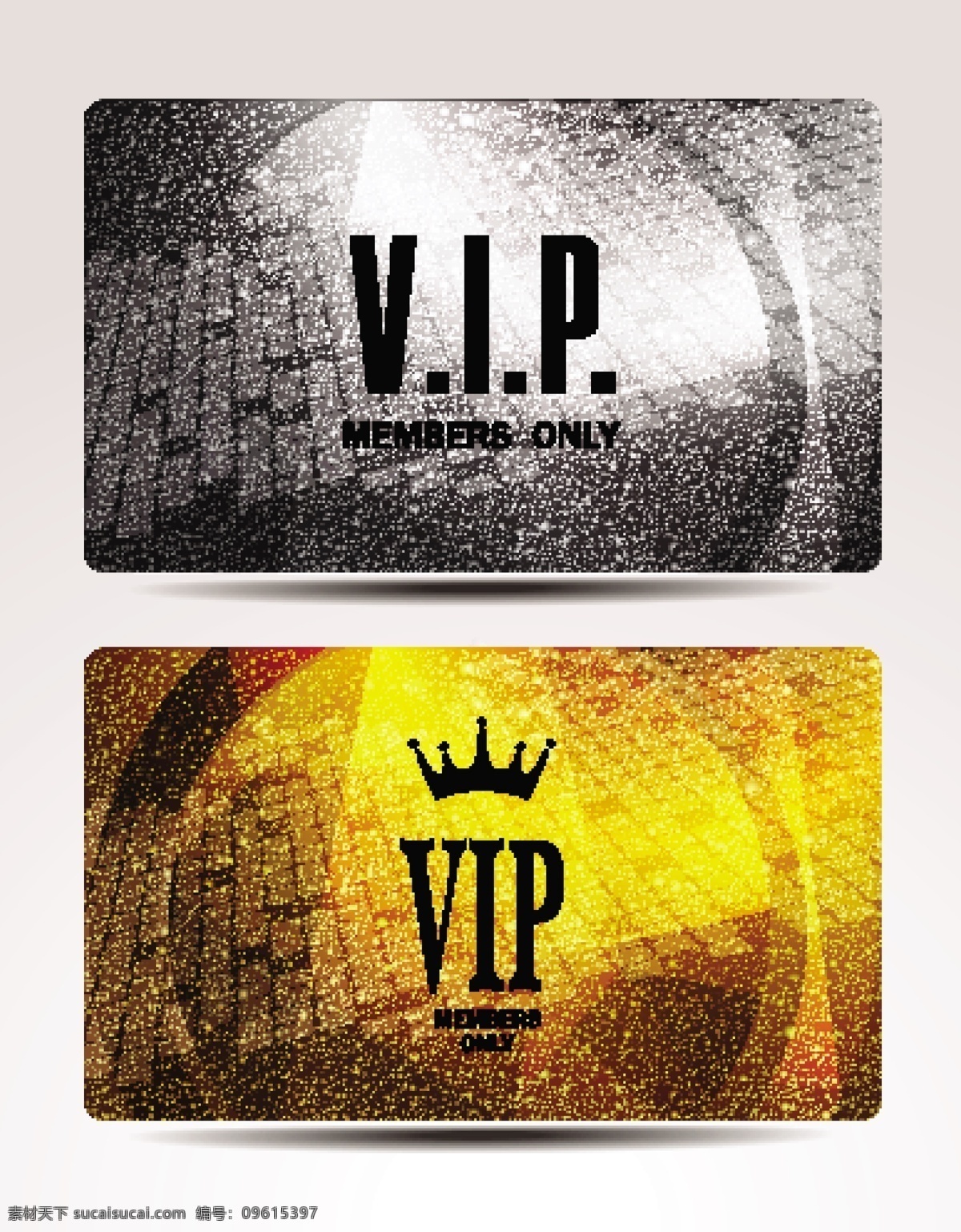 Vip金银卡素材图片下载-素材编号09615397-素材天下图库